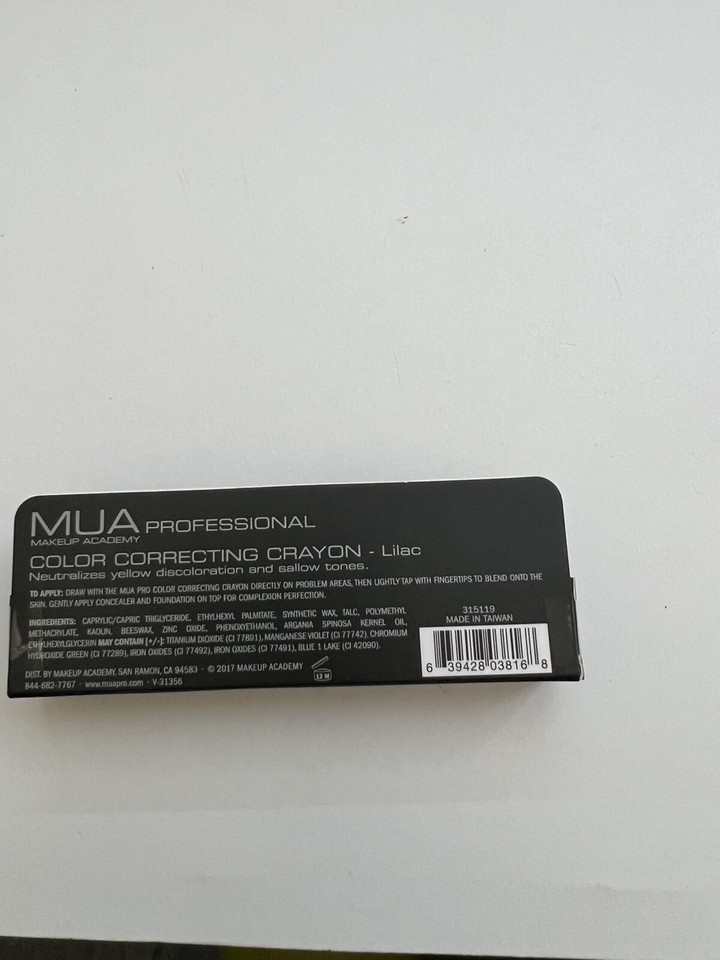 MUA Makeup Academy Professional Color Correcting Crayon-Lilac | eBay