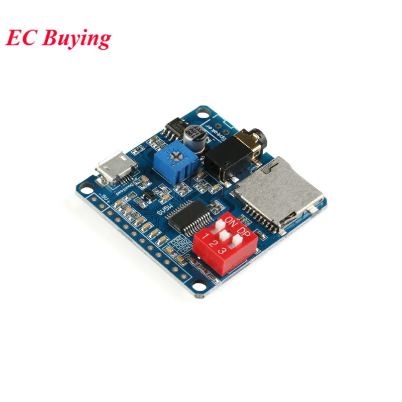 Voice Playback Module MP3 Voice Board WAV Decoder for Arduino | eBay