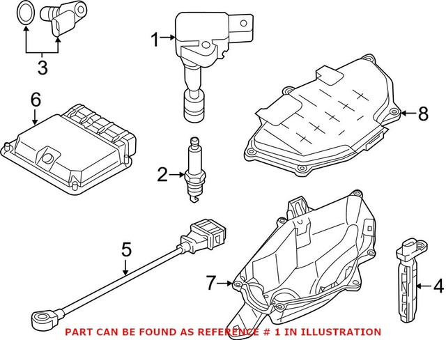 Genuine OEM Direct Ignition Coil for Audi 079905110P for sale online | eBay