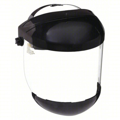 CONDOR Ratchet Face Shield Assembly: Uncoated, Clear Visor ...