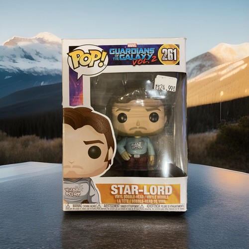 Funko Pop! Guardians of The Galaxy Vol. 2 Star-Lord #261 Walmart ...