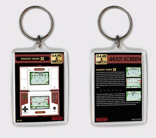 GAME WATCH DONKEY KONG II NINTENDO LLAVERO KEYRING | eBay