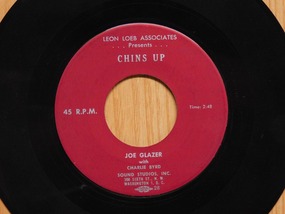 Joe Glazer folk rock 45 Unemployment Compensation Blues bw Chins Up | eBay