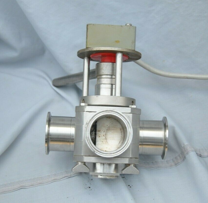 G&H Stainless Steel Shutter Valve 3-WAY Valve With LKM Koltek KMI 5100 ...