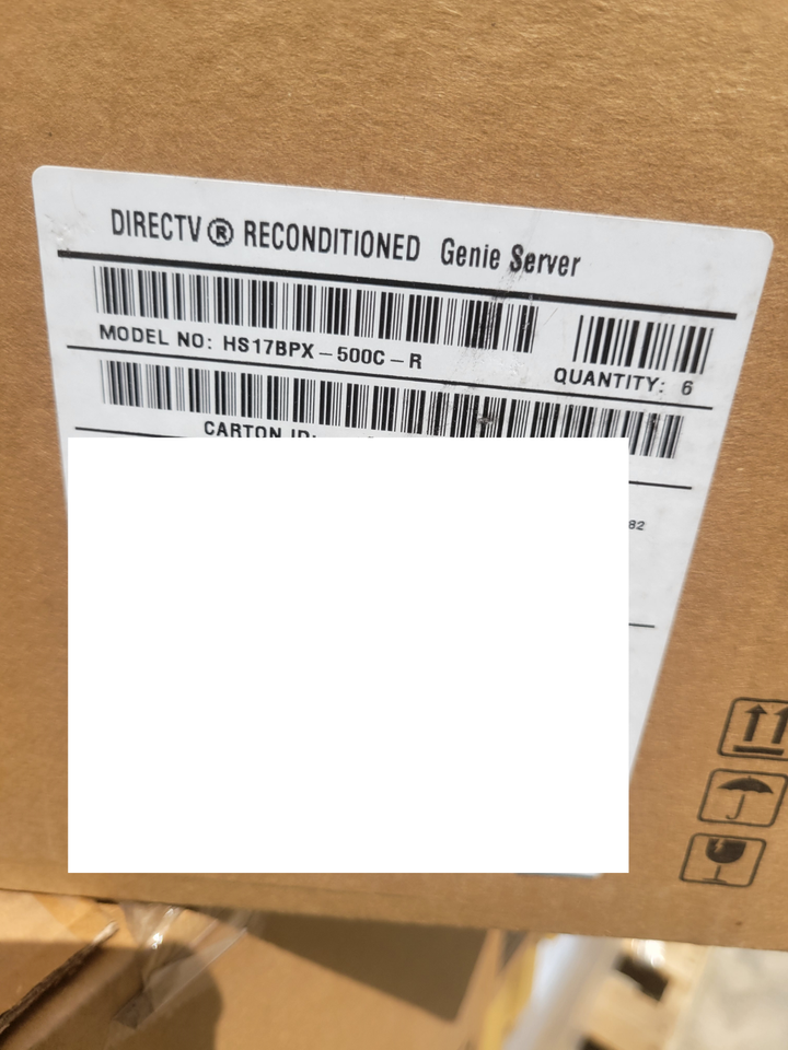 HS17-500 DIRECTV Genie AT&T Satellite Receiver Box DVR 4K Server | eBay