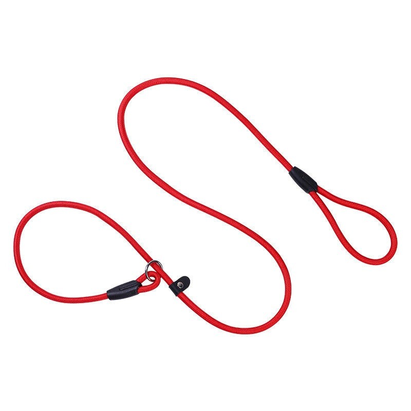 Dog Nylon Adjustable Loop Slip Rope Leash Lead Training Choke Pet ...