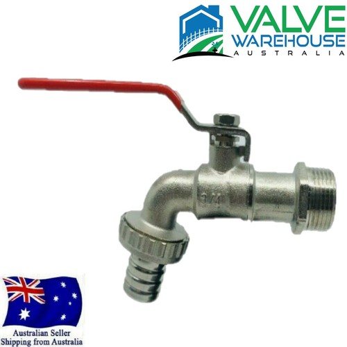 Brass Bibcock Ball Valve Lever Operated BSP -15x20mm(1/2x34")- 25x32mm ...