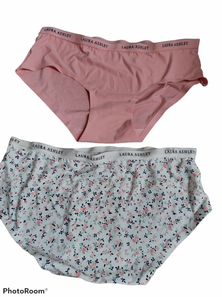 Laura Ashley Women's Brief Panties Lot Of 2 Pairs Size Small S | eBay