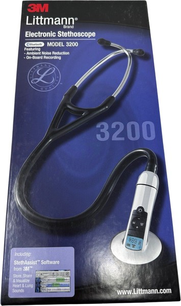 3M Littmann 3200 Electronic Stethoscope - 3200BK for sale online | eBay
