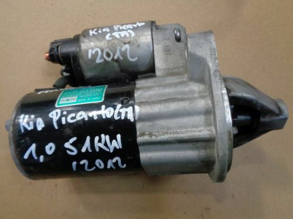 Anlasser / Starter 36100-03400 Hyundai i10 Kia Rio KIA PICANTO (TA) 1.0 ...