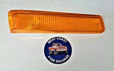 FORD F100 INDICATOR LIGHT FRONT ASSEMBLY RIGHT, DRIVERS SIDE NEW 78-80 ...