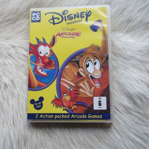 DISNEY HOTSHOTS Game Arcade Pc Game MULAN Movie Game Aladdin Movie Game ...