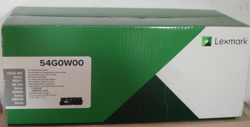 Lexmark 54G0W00 Waste Toner Bottle CS CX 920 MS911 MX 910 911 912 ...