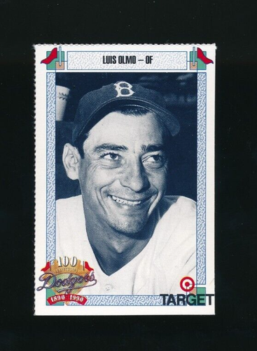 1990 Target Dodgers 100th Anniversary - Luis Olmo #589 (RC) for sale ...