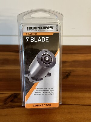 Hopkins 48505 Trailer Connector 7 Blade Plug for Large Trailers | eBay