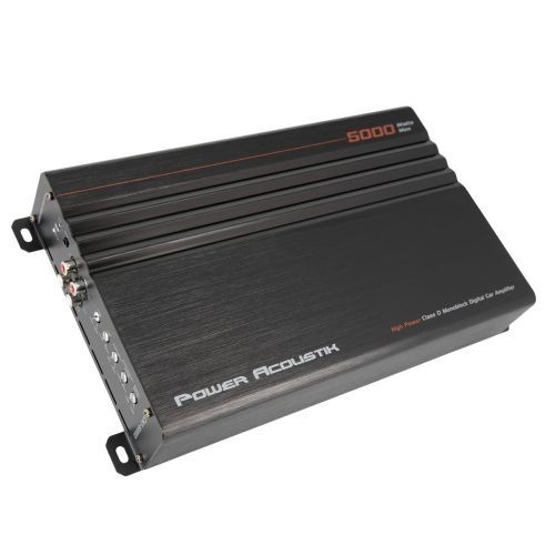 Power Acoustik CA1-5000D | 5,000W Class D Monoblock Car Amplifier, 1 ...