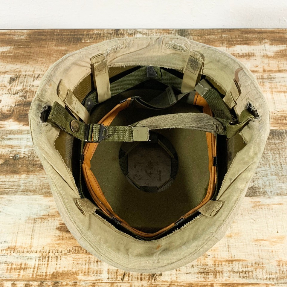 Gentex PASGT Gibraltar Helmet Made with Kevlar - L-2 Stamped On Bottom ...