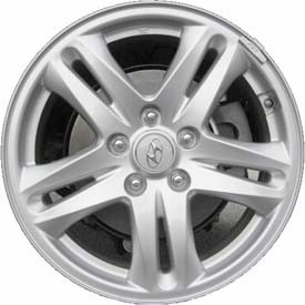 17" HYUNDAI SANTA FE WHEEL RIM FACTORY OEM 70783 2010-2012 SILVER | eBay