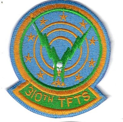 PATCH USAF 310TH TACTICAL FIGHTER TRAINING SQ TFTS LUKE AFB JT-55 | eBay