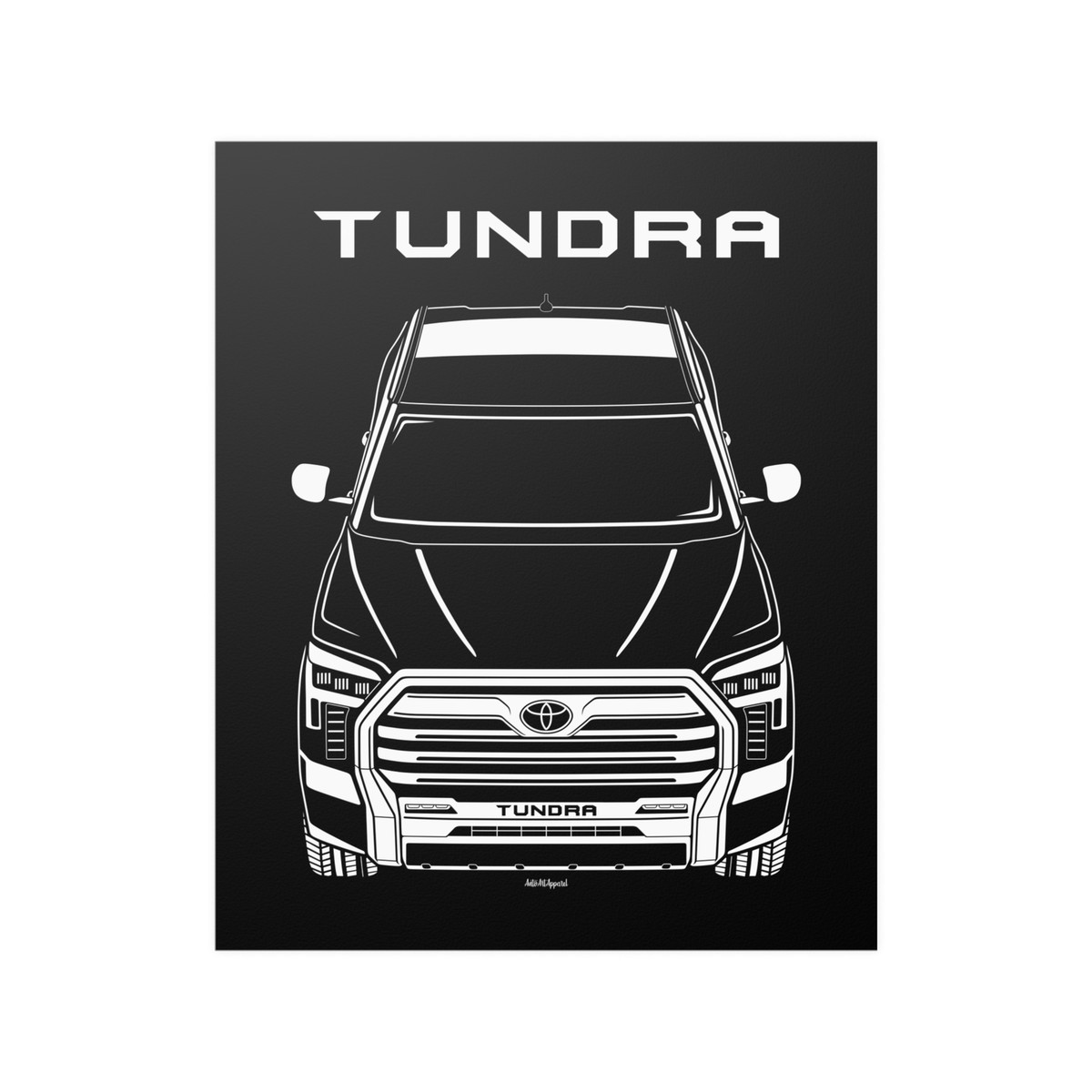 Silueta De Toyota Tundra