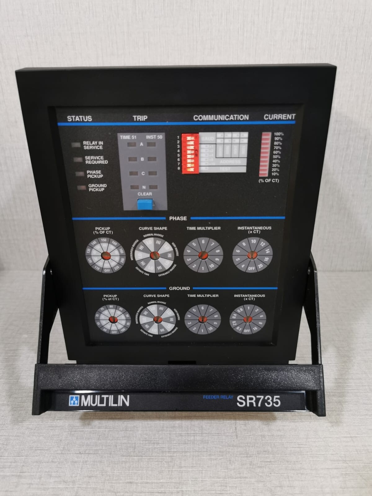 MULTILIN SR735 / 735-5-5-125-485-DEMO FEEDER RELAY VER. 25D141D1.000 ...