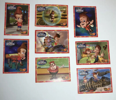 Lot of 8 Jimmy Neutron Trading Cards 2002 Ore Ida Potatoes Promo ...