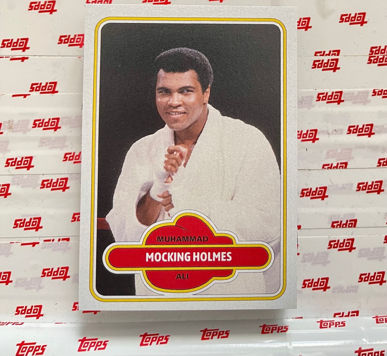 2021 TOPPS MUHAMMAD ALI THE PEOPLE'S CHAMP CARD #76 MOCKING HOLMES | eBay