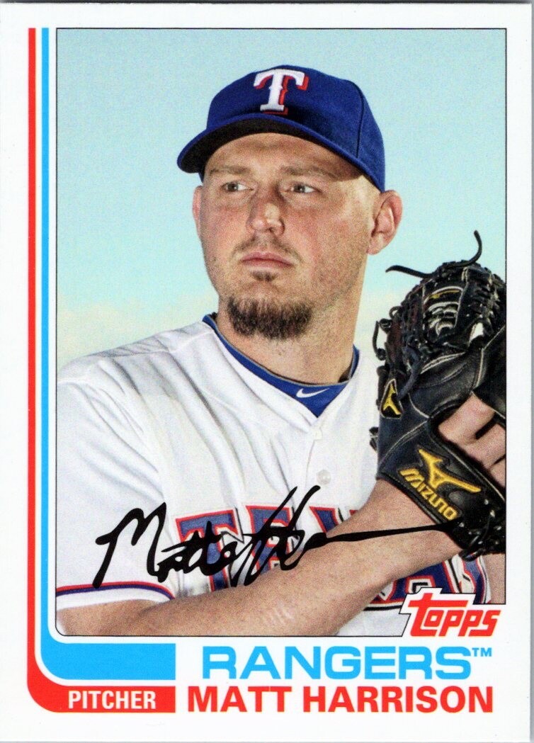 2013 Topps Archives #68 Matt Harrison Texas Rangers | eBay