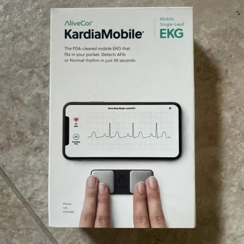 AliveCor KardiaMobile Personal EKG Monitor - AC-009-UA-C (Black) | eBay