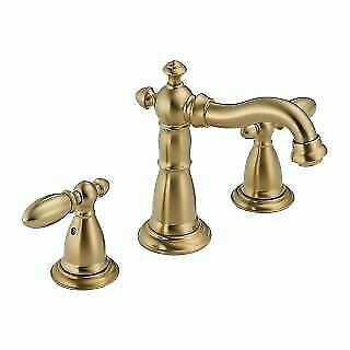 Delta Victorian Double Handle Bathroom Faucet - Champagne Bronze for ...