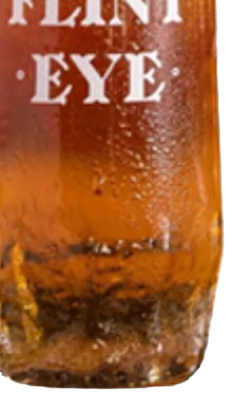 GREENE KING FLINT EYE CRAFT LAGER PINTGLASS 20oz BIRTHDAY CHRISTMAS ...