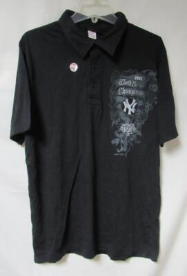 New York Yankees 2009 World Series Champions Polo Shirt C1 4498 | eBay