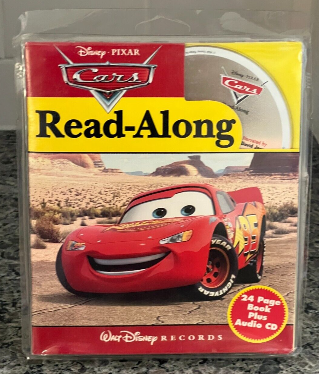 Disney/Pixar Cars Read-Along (Paperback + Read-Along CD) New Out of ...
