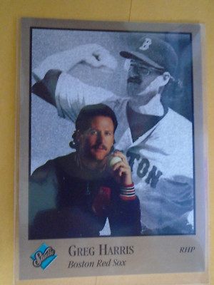 GREG HARRIS BOSTON RED SOX 1992 LEAF STUDIO BASEBALL CARD #133 | eBay