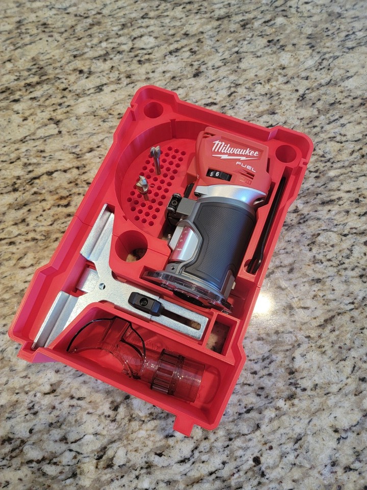 Insert For M18 Milwaukee Trim Router | Fits Packout Container Model 48 ...