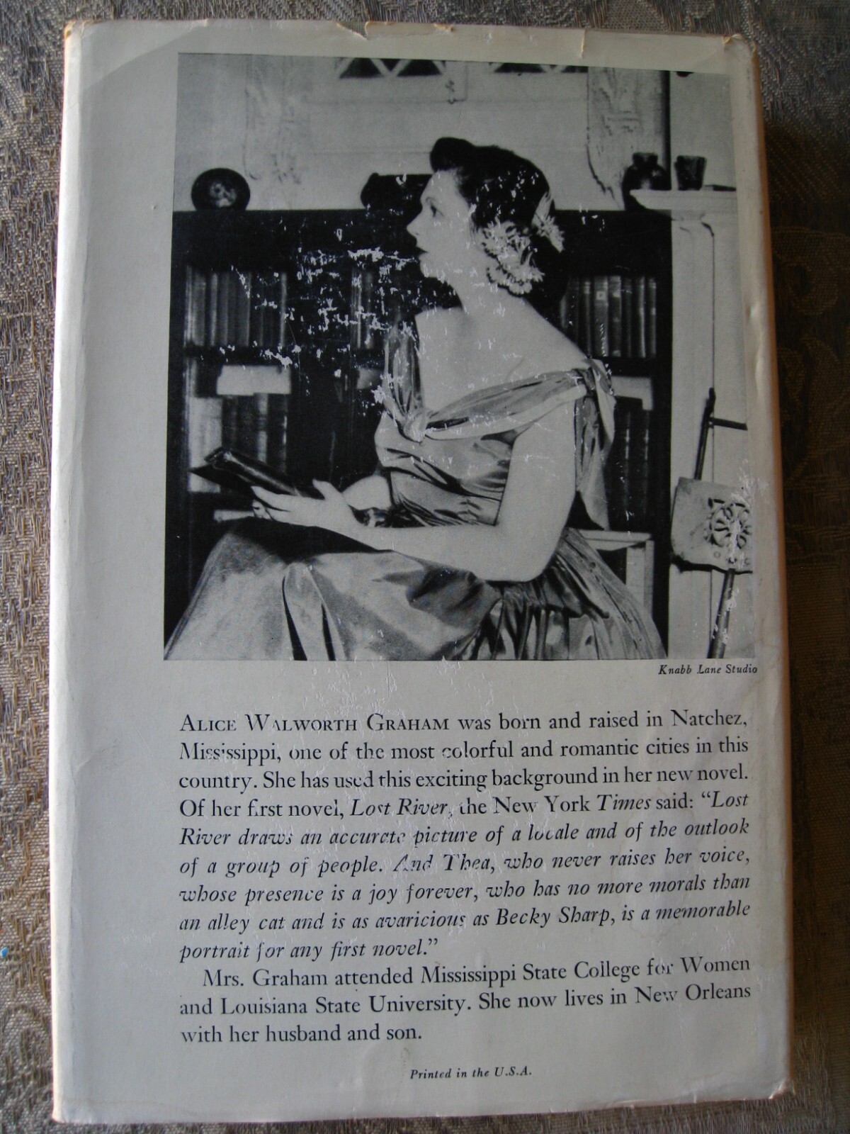 Alice Walworth Graham - The Natchez Woman - 1950 - hardcover | eBay