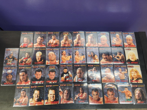 Lot Of 38 ECW Bash Of The Brawlers Trading Cards Vintage 2000 Rare ...