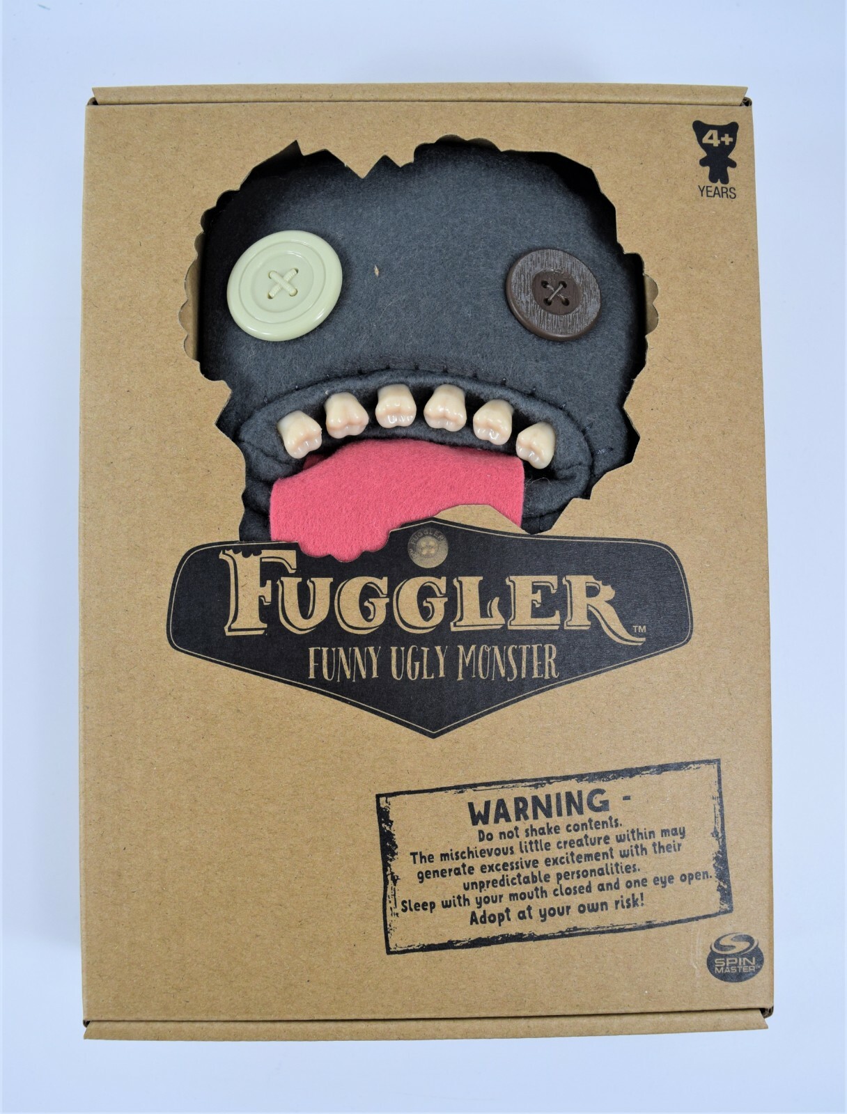 Fuggler Funny Ugly Monster Oogah Boogah Grey Felt Soft Toy BRAND NEW | eBay