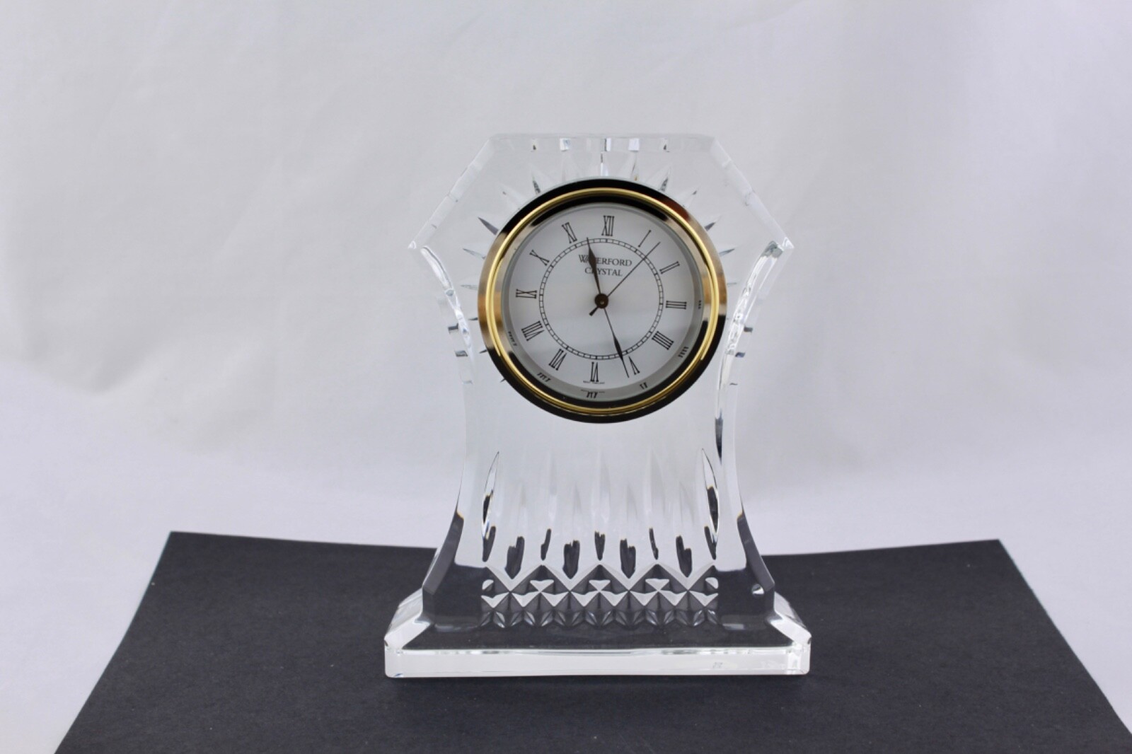 WATERFORD CRYSTAL LISMORE 6.5" QUARTZ LARGE CLOCK | eBay