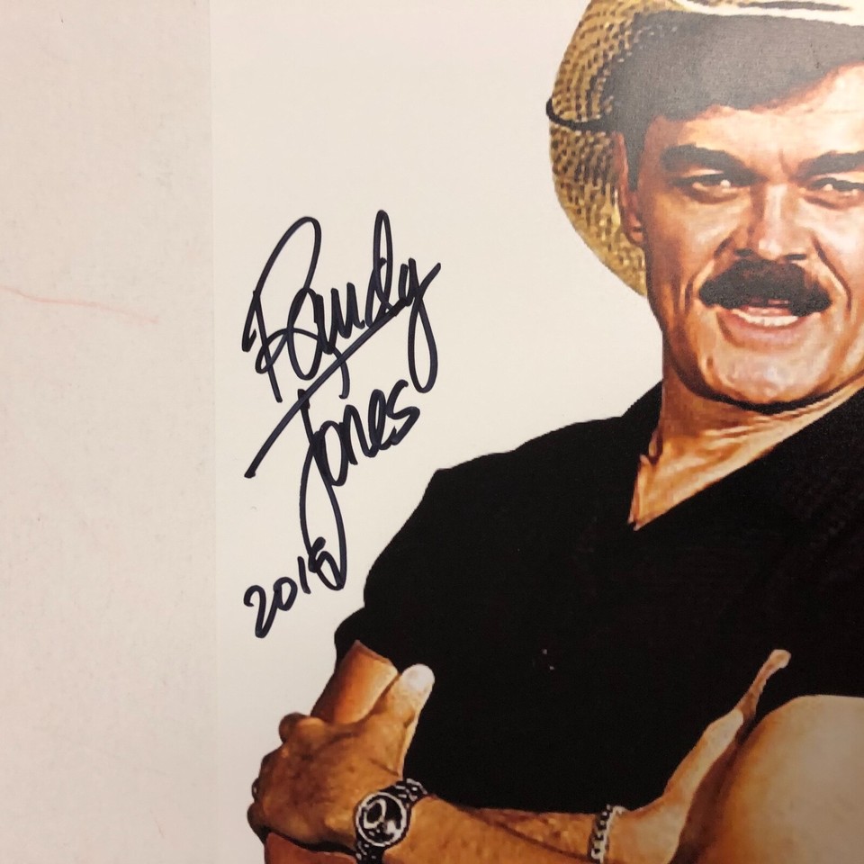 Randy Jones (Singer / 'Cowboy' in The Village People) Hand Signed Photo ...