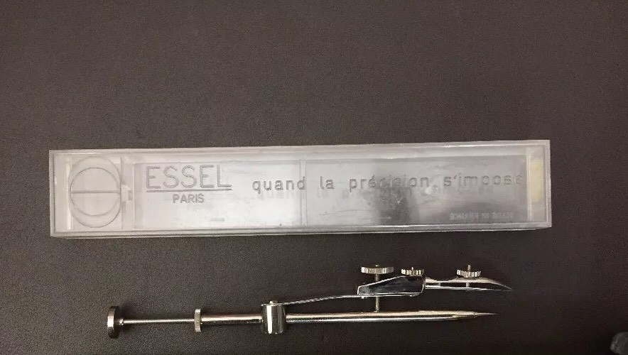 Vintage Compas ESSEL Matériel Scolaire État Neuf Années 70 | eBay