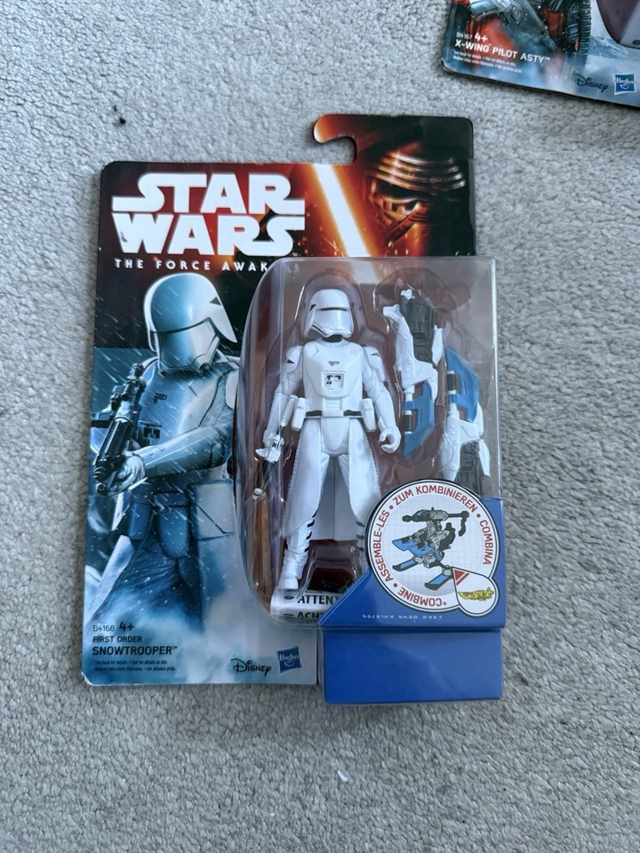 Star Wars The Force Awakens Action Figures X4 bundle | eBay UK