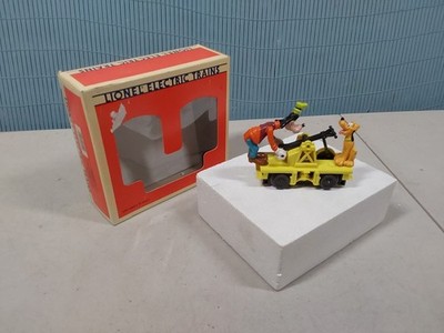 LIONEL GOOFY & PLUTO HANDCAR OPERATING 6-18425 O GAUGE TRAIN MOTORIZED ...