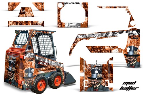 Graphics Kit Decal Wrap For Bobcat Skidsteer Mini Loader Skid Steer ...