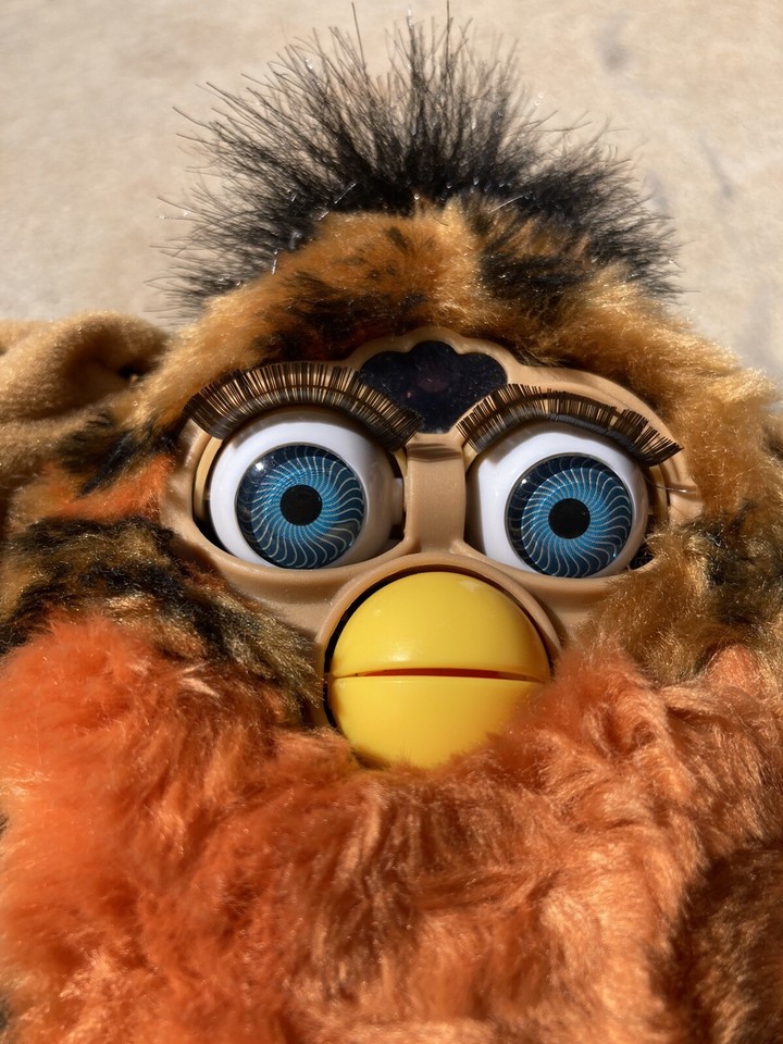 1998 Furby Cheetah Leopard Print Rare Vintage Tested Works. Original ...
