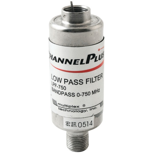 Channel Plus Lpf750 Low Pass 750 MHz CATV Filters Passes Channels 2 ...