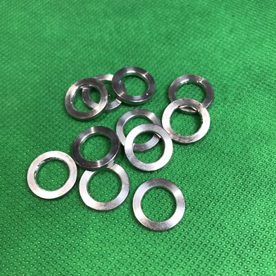 1x Buchse Hülse Abstand Alu, M10, Innen 10,5 mm, Außen:16, Höhe: 2 mm ...