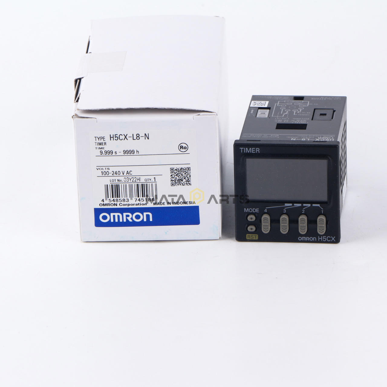 Omron H5CX-L8-N Digital Timer 100-240VAC H5CXL8N 9.99s-9999h NEW | eBay