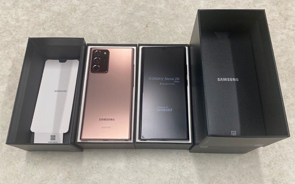 NEW SAMSUNG GALAXY NOTE 20 ULTRA 5G 128GB 512GB SM-N986 FACTORY ...