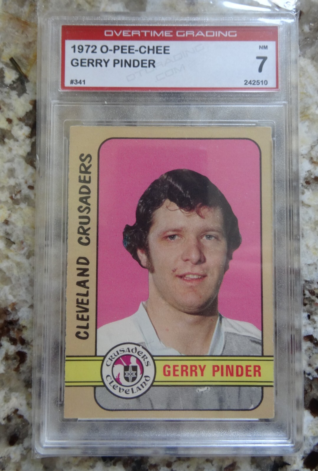 1972-73 OPC WHA High Number - Gerry Pinder - Overtime Grading NM 7 | eBay